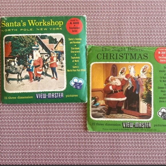 Viewmaster | Toys | Vintage Xmas Viewmaster Reels Christmas View Master ...